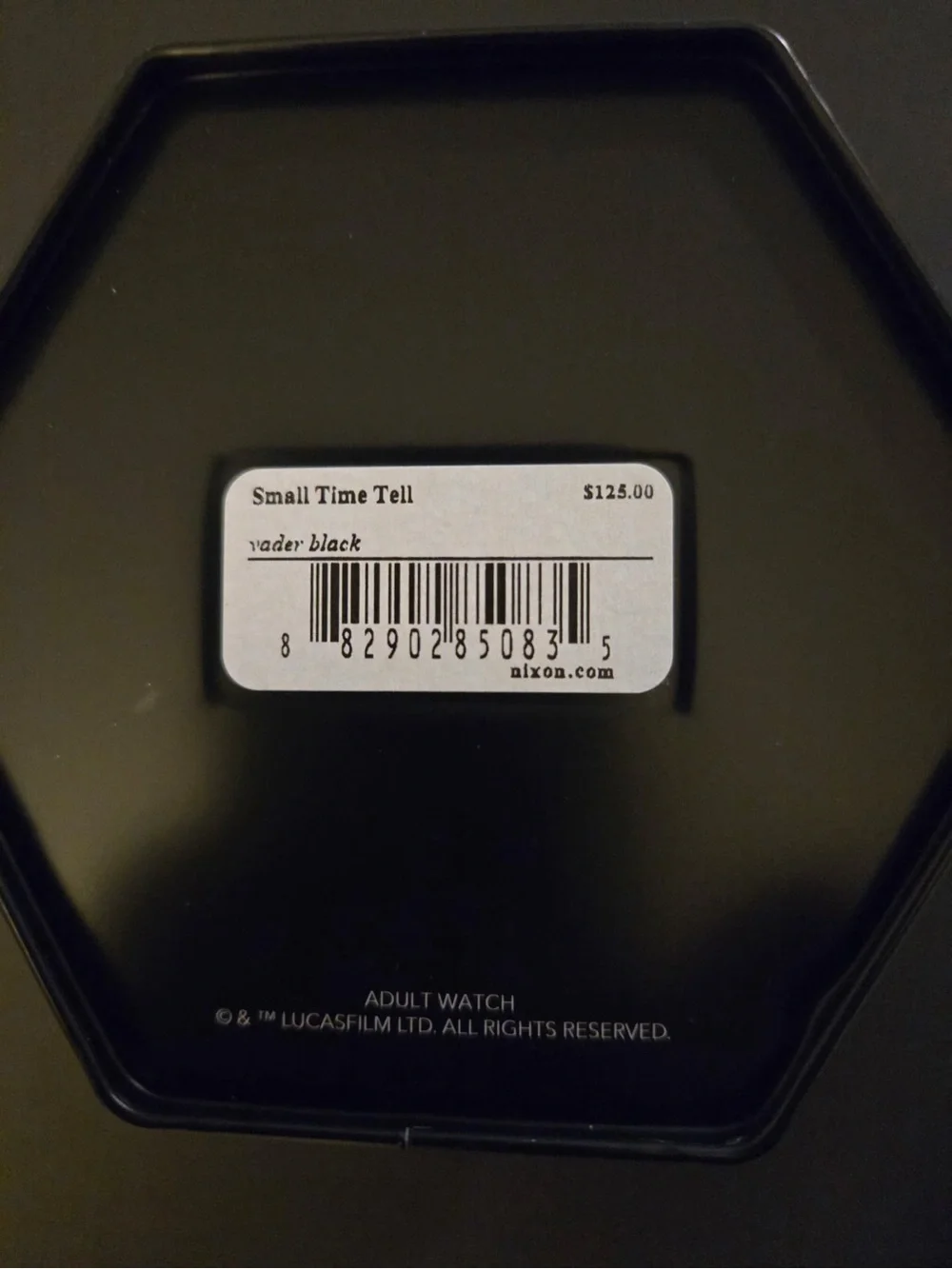 Nixon | Accessories | Darth Vader Special Edition Nixon Black Watch ...